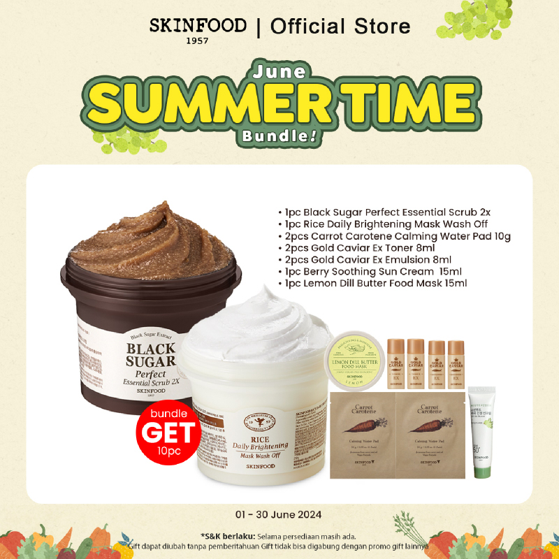 SKINFOOD Summer Time Bundle - Set 4 | iStyle SKINFOOD Summer Time Bundle - Set 4 | iStyle